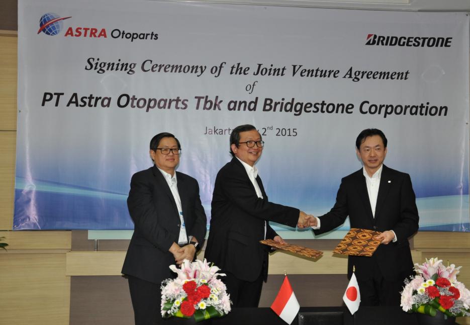 Astra Otoparts dan Bridgestone Dirikan Perusahaan Patungan Komponen ...